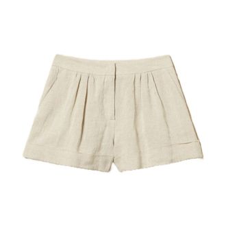 Twinset Damen, Shorts, Beige, SGr&ouml;&szlig;e
