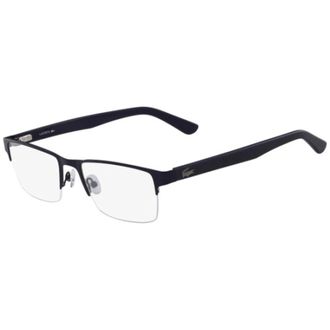 Lacoste unisex, Accessoires, Noir, Taille: 55 MM Montures de lunettes