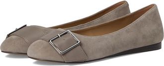 Johnston & Murphy Claire Mule plate ceinturée pour femme, taupe, 38.5 EU