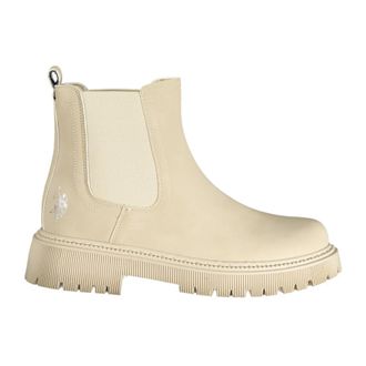 U.S.Polo Association U.s. Polo Assn. - Ambra 001 Chelsea Boot - Femme - Chaussures - Beige - Taille: 36 EU