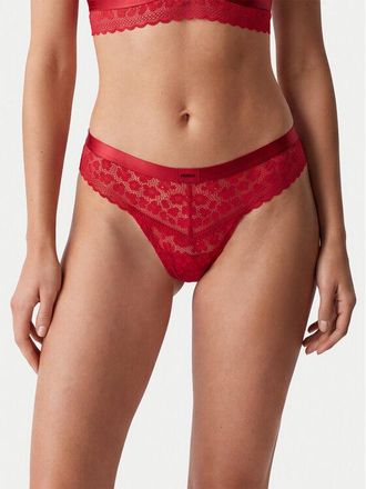 HUGO BOSS Brazilian Damenslip Savana Brief 50570656 Rot