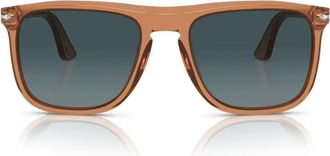 Persol Polarisierte Sonnenbrille - - Accessories - unisex - Braun - 57 MM