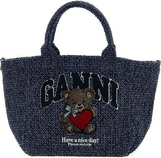 Ganni Sac Cabas - Bleu