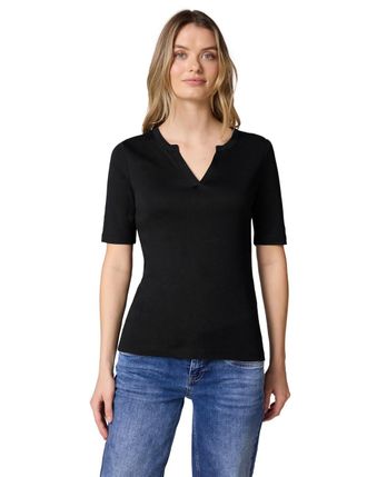 Street One Basic Shirt Black 40