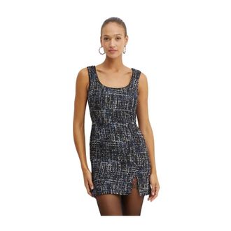Liu Jo Boucl&eacute; Mini Kleid - - Dresses - Damen - Blau - XS