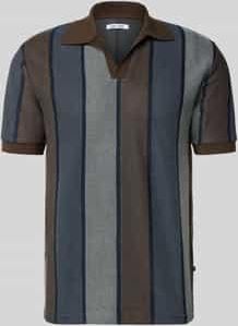 Samsøe & Samsøe Poloshirt mit gerippten Ärmelabschlüssen Modell TRAVIS