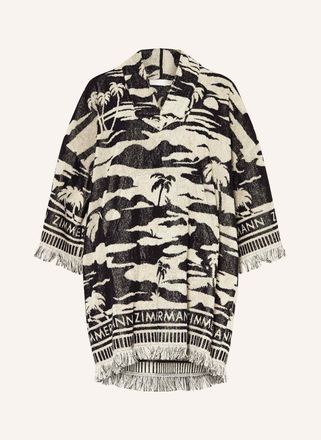 Zimmermann Strandkleid Maxine Aus Frottee Mit 3/4-Arm schwarz