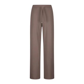 Riani Graue Hose mit Bindeg&uuml;rtel - - Trousers - Damen - Braun - S