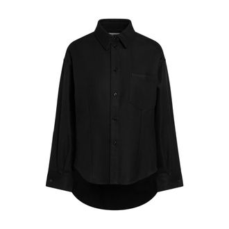 Balenciaga Klassische Hemd - - Blouses & Shirts - Damen - Schwarzk - S