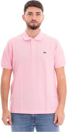 Lacoste Homme, Tops, Rose, Taille: 3XL Polo Homme Manches Courtes