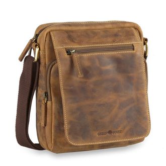 Greenburry Vintage Travel-6 Umh&auml;nger Ledertasche Leder 21,5 x 9,5 x 25 cm