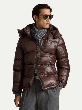 Polo Ralph Lauren Daunenjacke 710968281500 Dunkelbraun Regular Fit