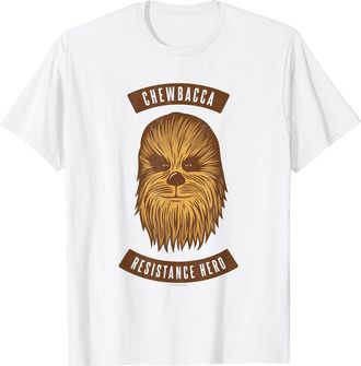 Star Wars The Rise Of Skywalker Chewbacca Resistance Hero T-Shirt