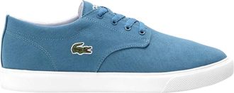 Lacoste Sneaker f&uuml;r Herren, Canvas, Griff, Flach (Leicht/Wei&szlig;)