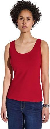 Street One Damen Basic Top in Unifarbe