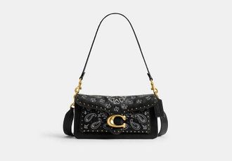 Coach Tabby Schultertasche 26 Mit Bandana-Verzierung