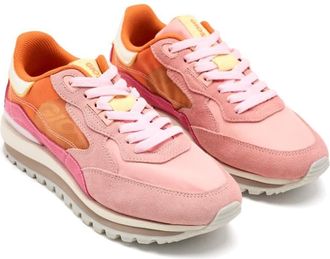 Gioseppo Sportschuhe aus Leder mit Gittermuster, Rosa, 40 EU
