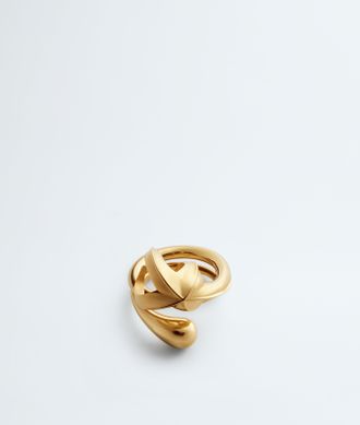 Bottega Veneta Bague Drop - Jaune - Femme - 11