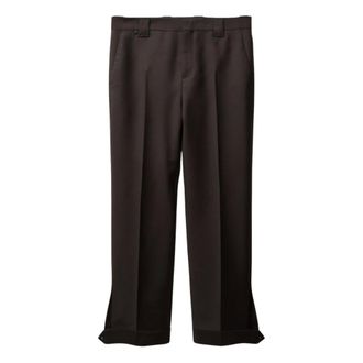 Versace Homme, Pantalons, Brun, Taille: L Wide Pantalons