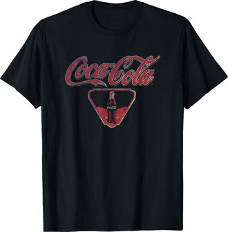 Coca Cola Ware Coca Cola Vintage-Flaschenlogo T-Shirt