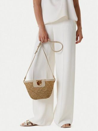 Pinko Handtasche Love Summer Bucket PE 25 PLTT 103325 A1RL Beige