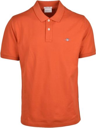GANT Polo - Homme - Tops - Orange - Taille: 2XL