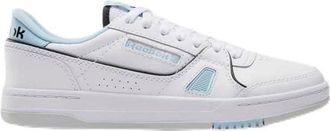 Reebok Unisexs Lt Court Sneaker, White Softblue Black, 44.5 EU