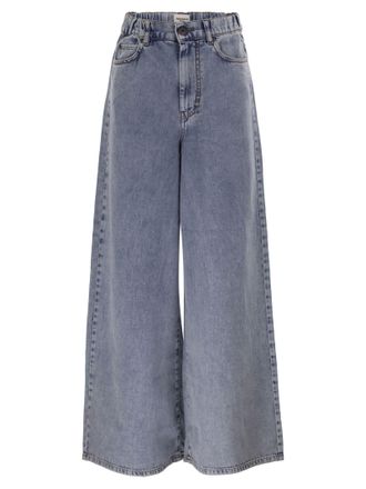 Max Mara Weekend Maxmara Wkdzattera - Jean large en denim de coton