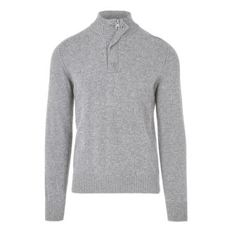 Bomboogie Wollpullover mit Rollkragen - - Knitwear - Herren - Grau - L