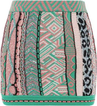 Laneus Femme, Jupes, Multicolore, Taille: 34 FR Jupe Courte