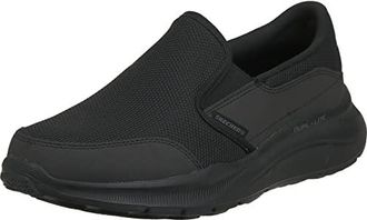 Skechers Homme, coupe d&eacute;contract&eacute;e : d&eacute;pens&eacute;e - Seveno Slip-On - Extra large, noire de nuit, 7.5 Wide