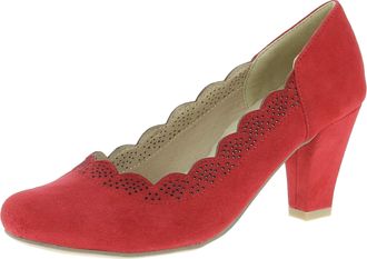 Hirschkogel Damen Pumps, Rot, 38 EU