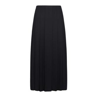 Elena Miro Faltenrock - - Skirts - Damen - Schwarzk - M