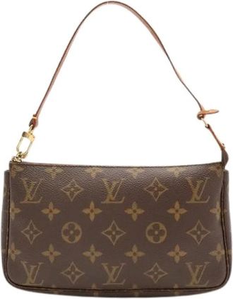 Louis Vuitton Pre-owned Monogram Pouch - Femme - Pre-owned - Brun - Taille: ONE Size