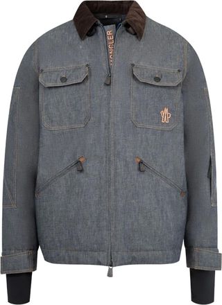 Moncler veste Croatan à poches multiples - Gris