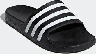 adidas Badesandale ADIDAS SPORTSWEAR AQUA ADILETTE, Damen, Gr. 40,5, schwarz-wei&szlig; (core schwarz, ftwr wei&szlig;, core schwarz), Synthetik, Schuhe, Topseller