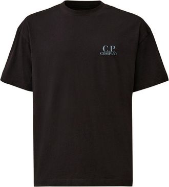 C.P. Company T-shirt en coton avec logo C.P.Company