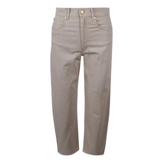 Max Mara Femme, Pantalons, Beige, Taille: 34 FR Pantalon Stretch Bull Denim