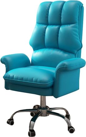 Generic Ergonomischer, Verstellbarer Computerstuhl mit Rollen und Armlehnen f&uuml;r Homeoffice, R&uuml;ckenst&uuml;tze und Komfortables Gaming-Sitzm&ouml;bel, Grau