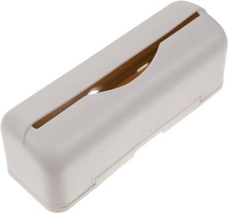 Luxshiny Distributeur de Sacs Poubelle Mural, Support de Rangement sans Per&ccedil;age pour Sacs D&eacute;chets et &Eacute;picerie, &Eacute;conomiseur dEspace pour Cuisine, Salle de Bain,