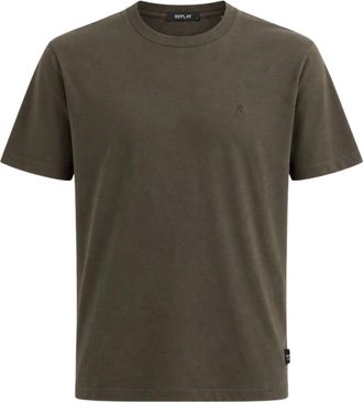 Replay T-Shirts - - Tops - Herren - Gr&uuml;n - 2XL