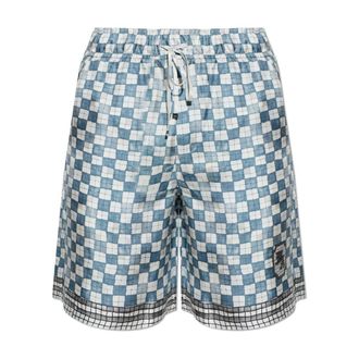 Amiri MA Checkered Short - - Shorts - Herren - Grau - M