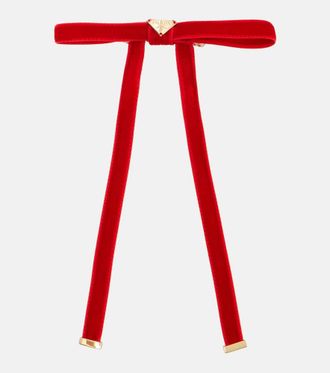 Prada Pince &agrave; cheveux en velours