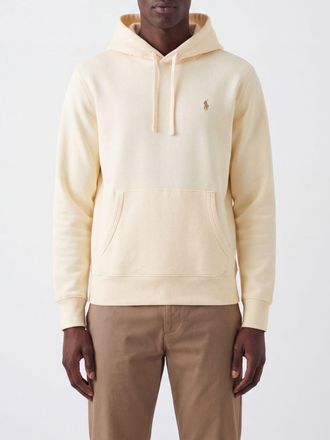 Polo Ralph Lauren Sweat &agrave; capuche en coton avec logo brod&eacute; et poche kangourou