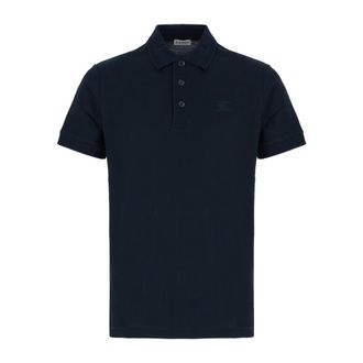 Burberry Homme, Tops, Bleu, Taille: S Polo Classique