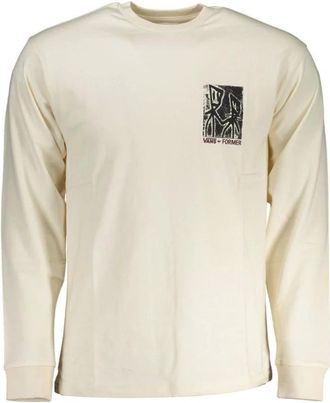 Vans Homme, Tops, Blanc, Taille: S T-shirt &agrave; manches longues