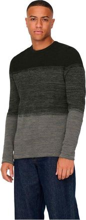 Only & Sons Herren ONSPANTER REG 12 STRUC Crew Knit NOOS Strickpullover, Rosin/Detail:Grading, Small
