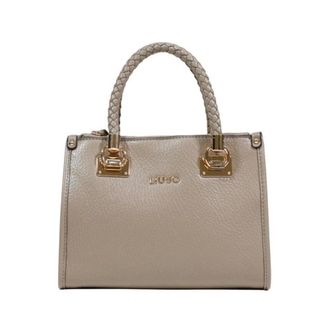 Liu Jo Femme, Sacs, Beige, Taille: ONE Size Braided Handle Satchel Bag