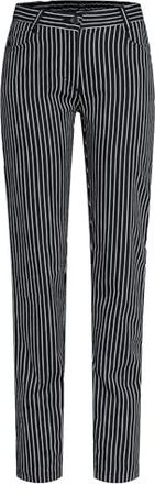 Greiff Five Pocket Cuisine Basic 5319 Pantalon pour femme Coupe droite, Ray&eacute; S/W., 50
