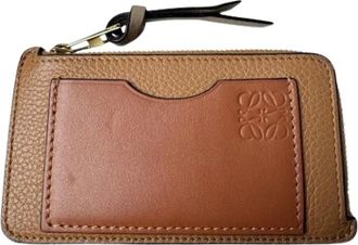 Loewe Porte-monnaie / &eacute;tui &agrave; monnaie Pre-owned - Femme - Pre-owned - Brun - Taille: ONE Size